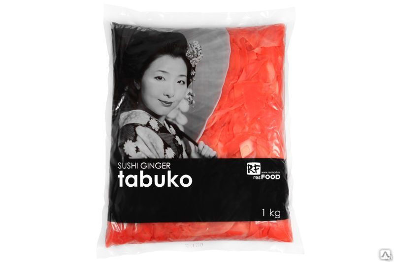 Имбирь маринованный розовый TABUKO 1 кг, 10 кг, 18 мес, цена в ...