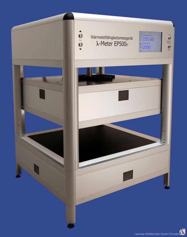 Прибор для измерения теплопроводности, Прибор с горячей охранной зоной ...