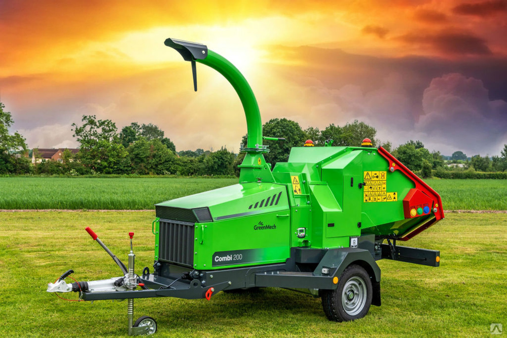 Измельчитель древесины прицепной GreenMech Combi 200 купить от 3 000 ...