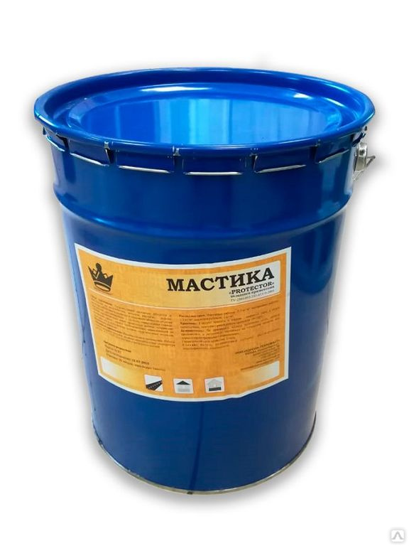Мастика битумная PROTECTOR ведро 20 л, цена в Томске от компании ...
