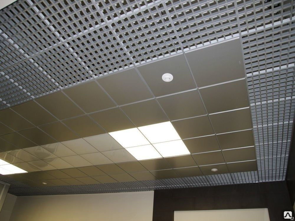 Купить подвесной потолок Грильято разборный DL24 (GL24) 75х75 мм b24 ...